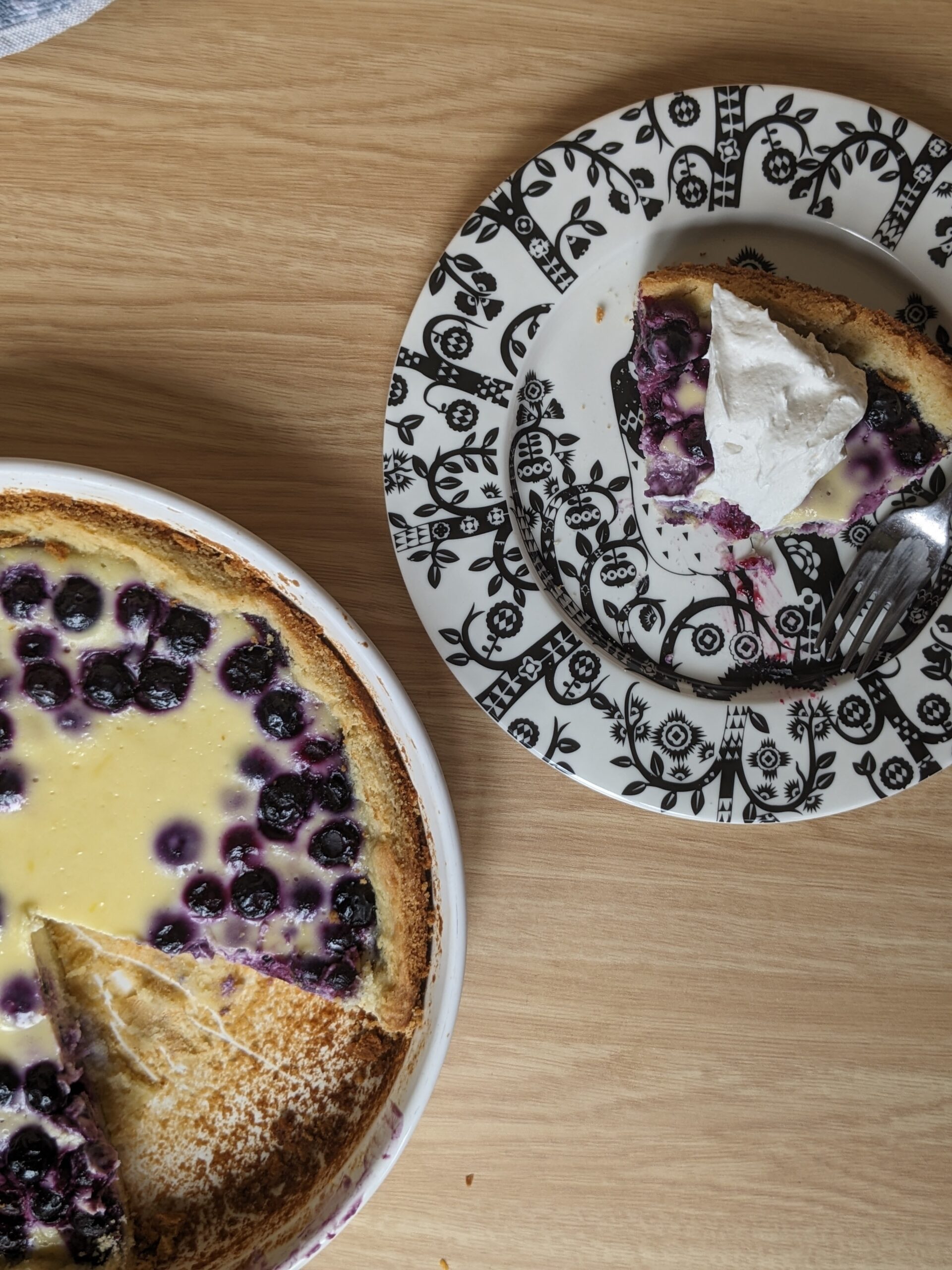 How to Make Finnish Blueberry Pie (Mustikkapiirakka) - Sisu Homemaker