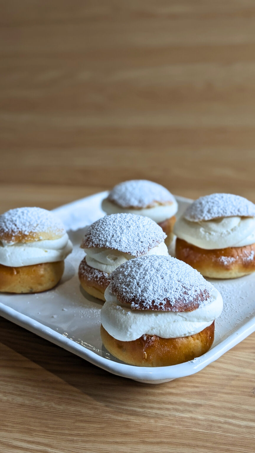 Finnish Shrovetide Buns (Laskiaispulla) - Sisu Homemaker