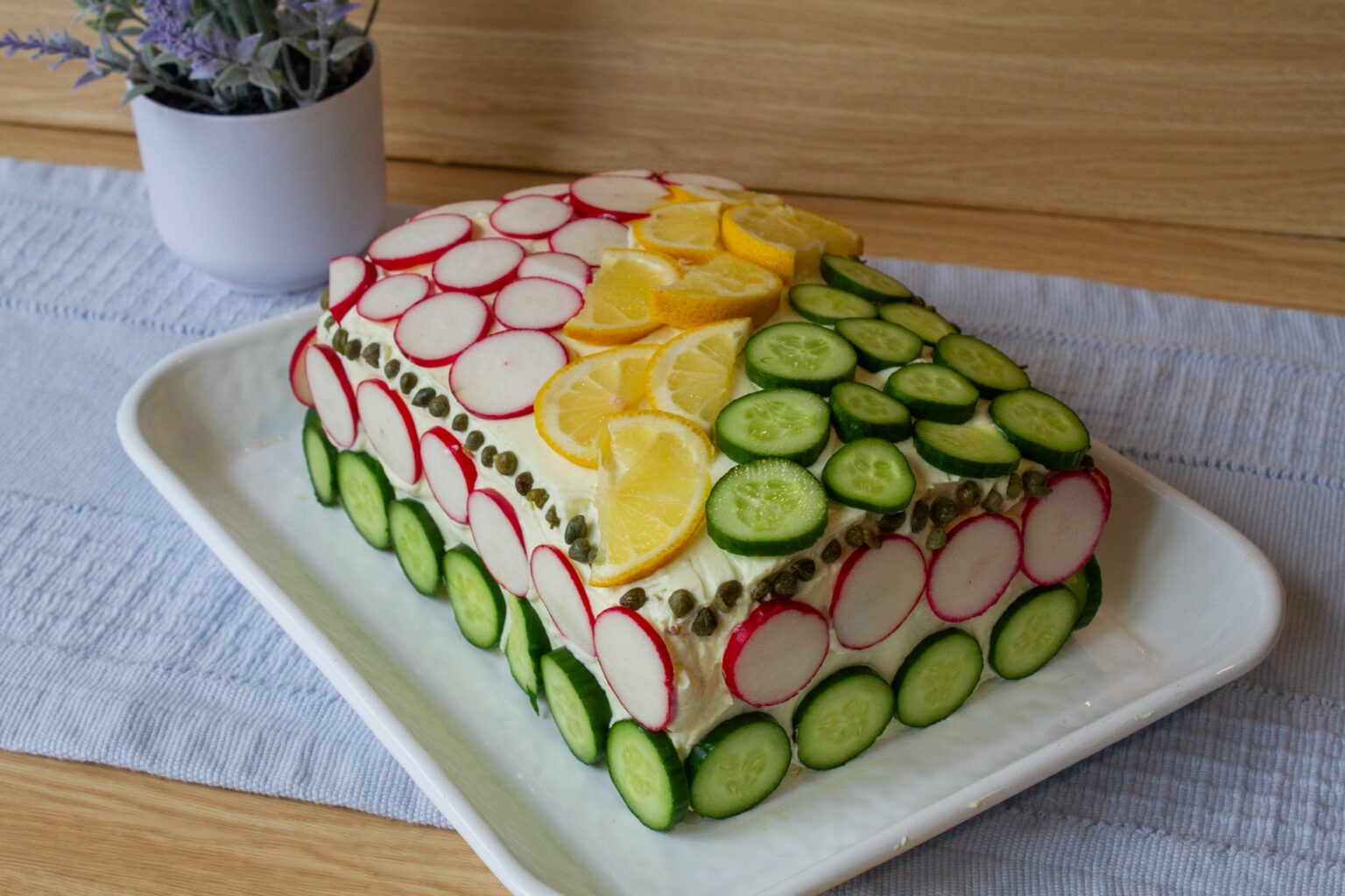 Finnish Sandwich Cake Recipe (Voileipäkakku) - Sisu Homemaker