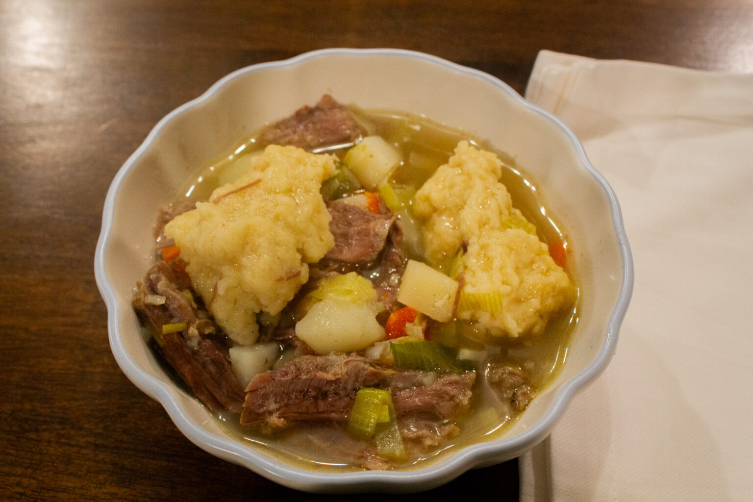 Finnish Dumpling Soup (Klimppisoppa) - Sisu Homemaker